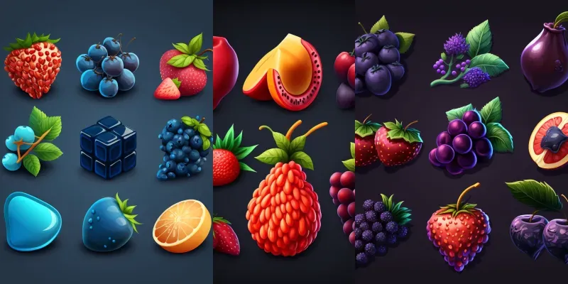 Video Game Fruits And Vegetables Midjourney Prompt | PromptBase