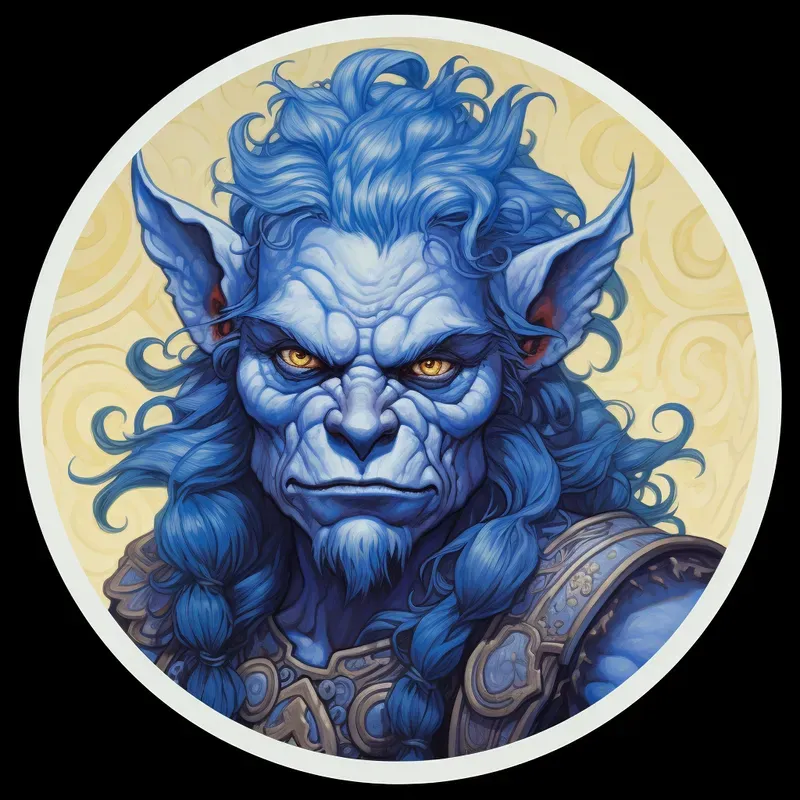 Fantasy Character Profile Pictures Midjourney Prompt | PromptBase