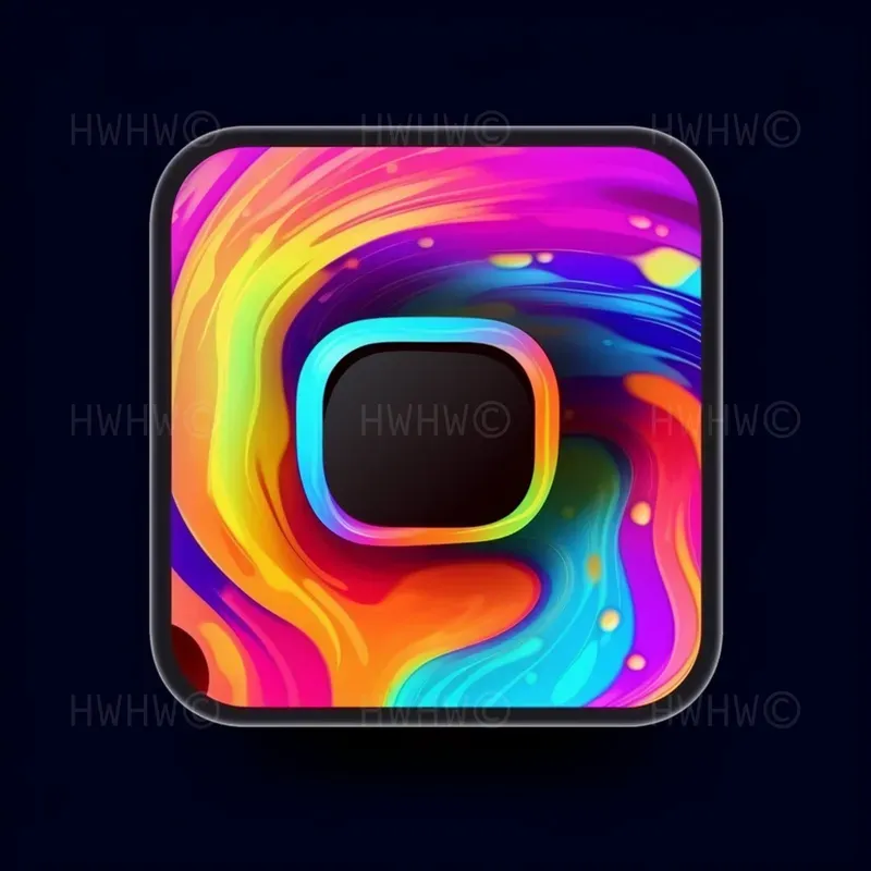 Stylish App Icon Inspirations Designs Midjourney Prompt | PromptBase