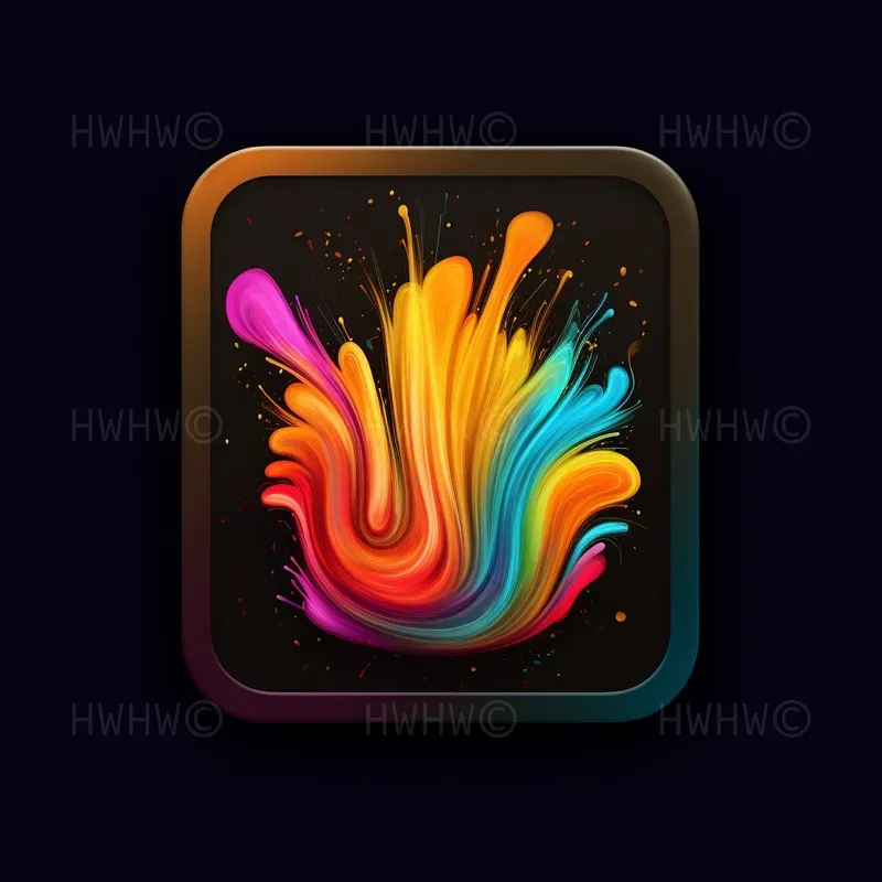 Stylish App Icon Inspirations Designs Midjourney Prompt | PromptBase