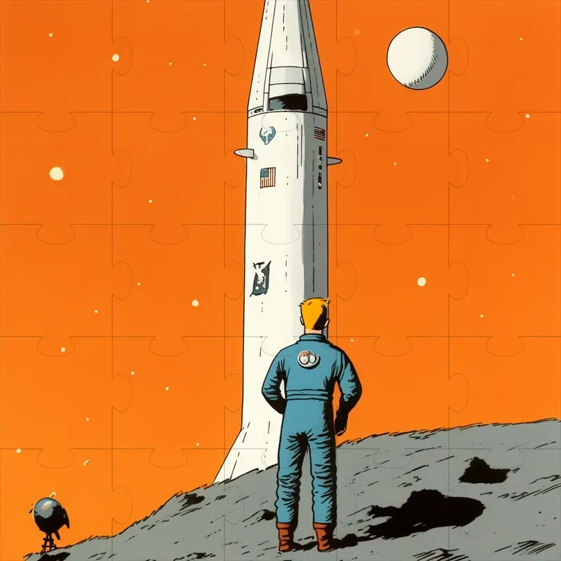 Tintin Comic Strip Illustrations Midjourney Prompt Promptbase