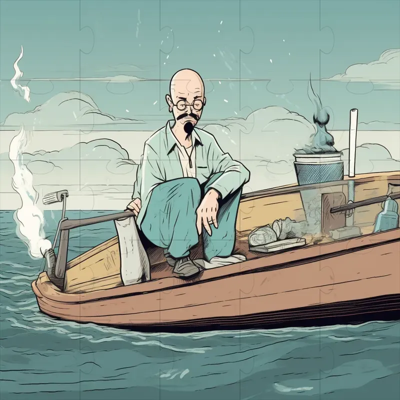 Tintin Comic Strip Illustrations Midjourney Prompt | PromptBase