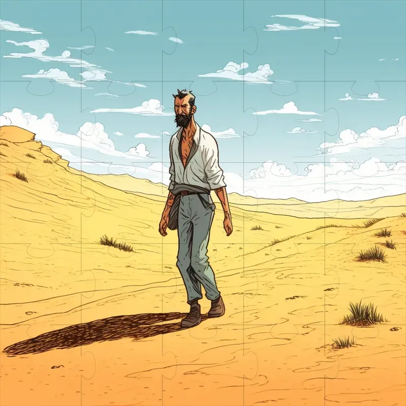 Tintin Comic Strip Illustrations Midjourney Prompt | PromptBase