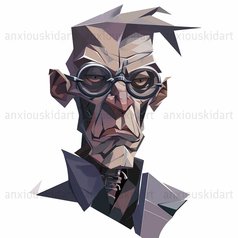 Stylized Evil Faces Designs Midjourney Prompt | PromptBase