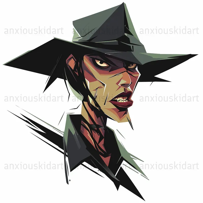 Stylized Evil Faces Designs Midjourney Prompt | PromptBase