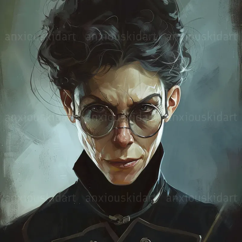 Painterly Realism Character Illustrations Midjourney Prompt | PromptBase