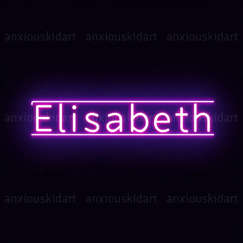 Neon Minimalist Names Logos Midjourney Prompt | PromptBase
