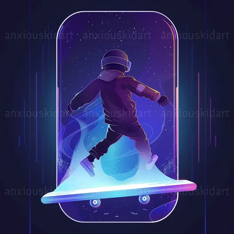 Futuristic Avatar Cards Midjourney Prompt | PromptBase