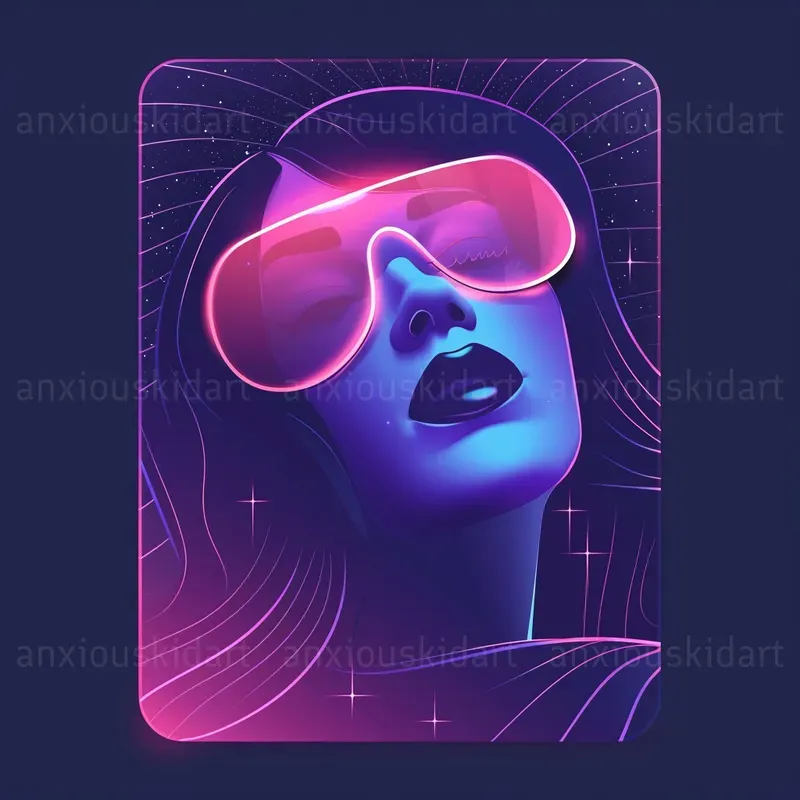 Futuristic Avatar Cards Midjourney Prompt | PromptBase