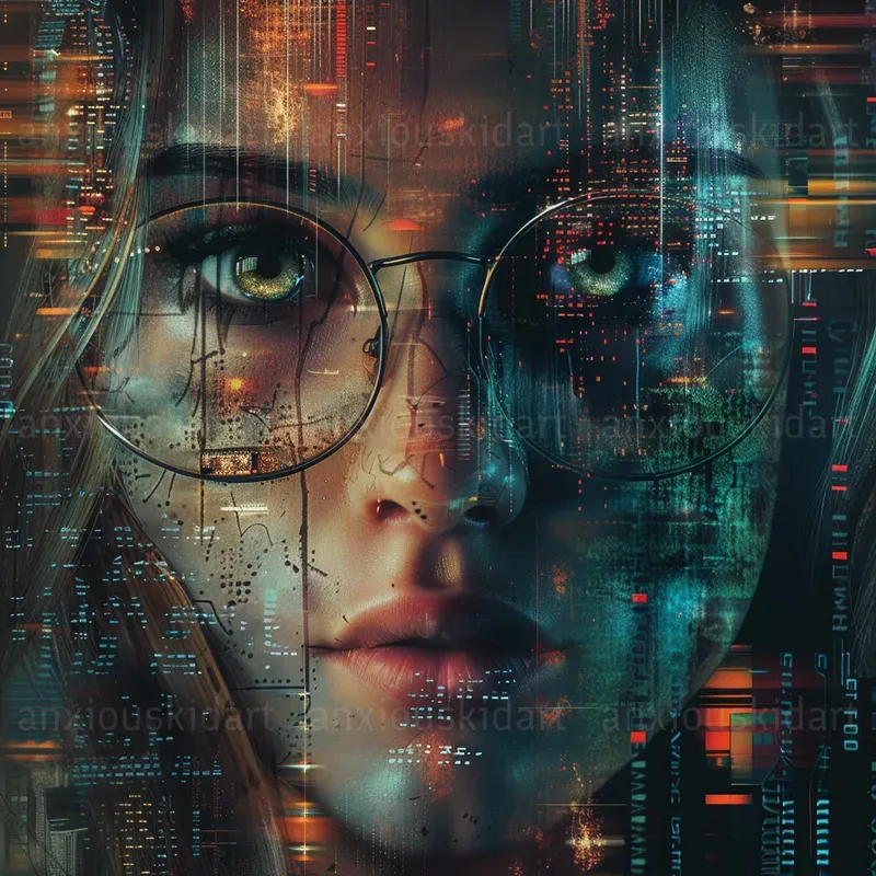 Enigmatic Futuristic Portraits Midjourney Prompt | PromptBase