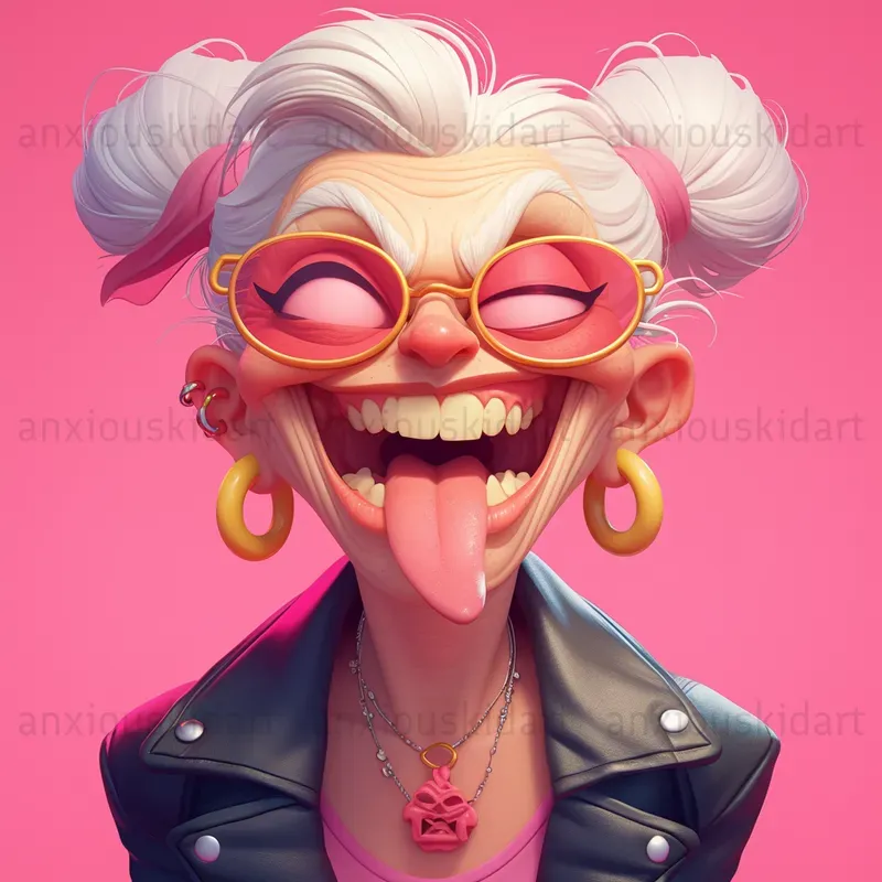 3D Extreme Facial Expressions Avatars Midjourney Prompt | PromptBase