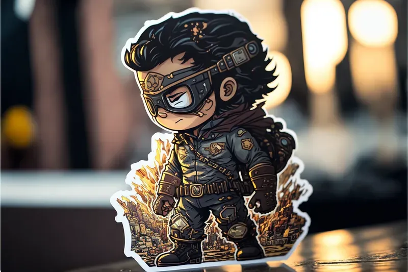 Beautiful Detailed Sticker Designs Midjourney Prompt | PromptBase