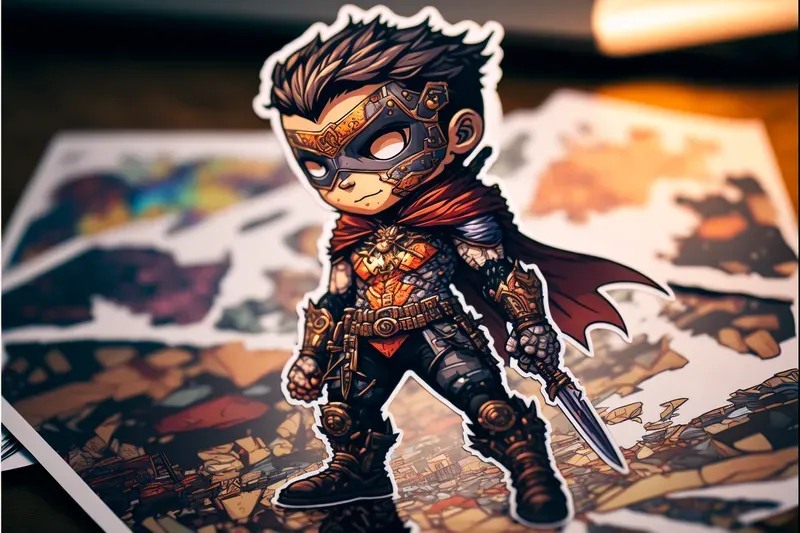 Beautiful Detailed Sticker Designs Midjourney Prompt | PromptBase