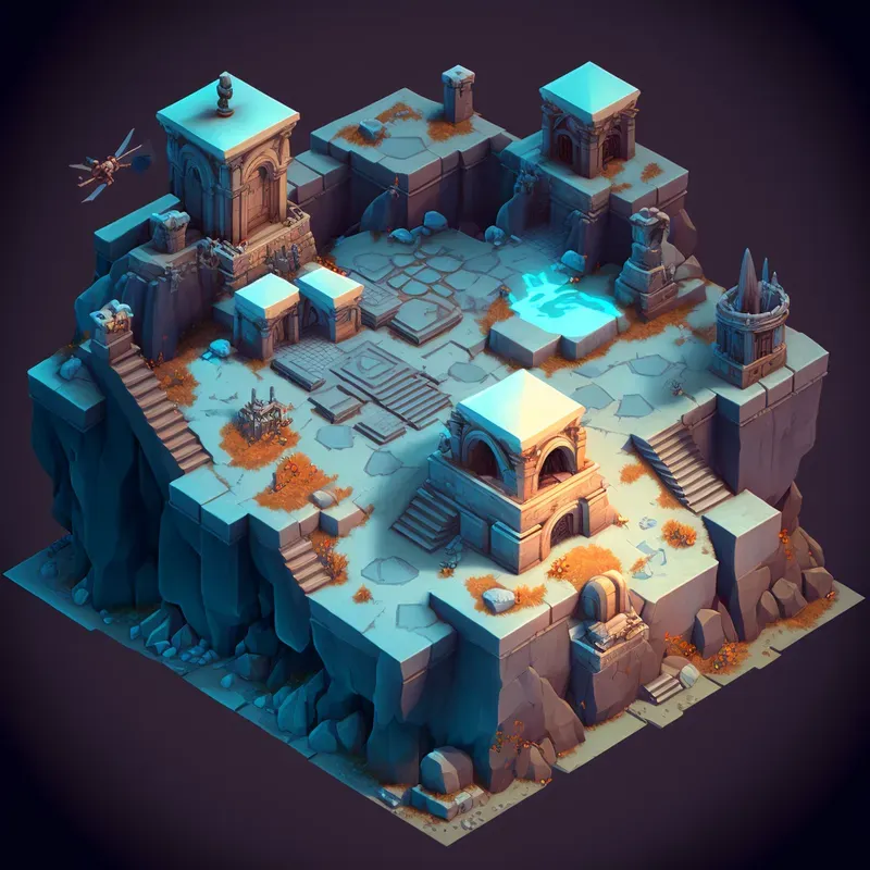 Custom RPG Style Maps Midjourney Prompt | PromptBase