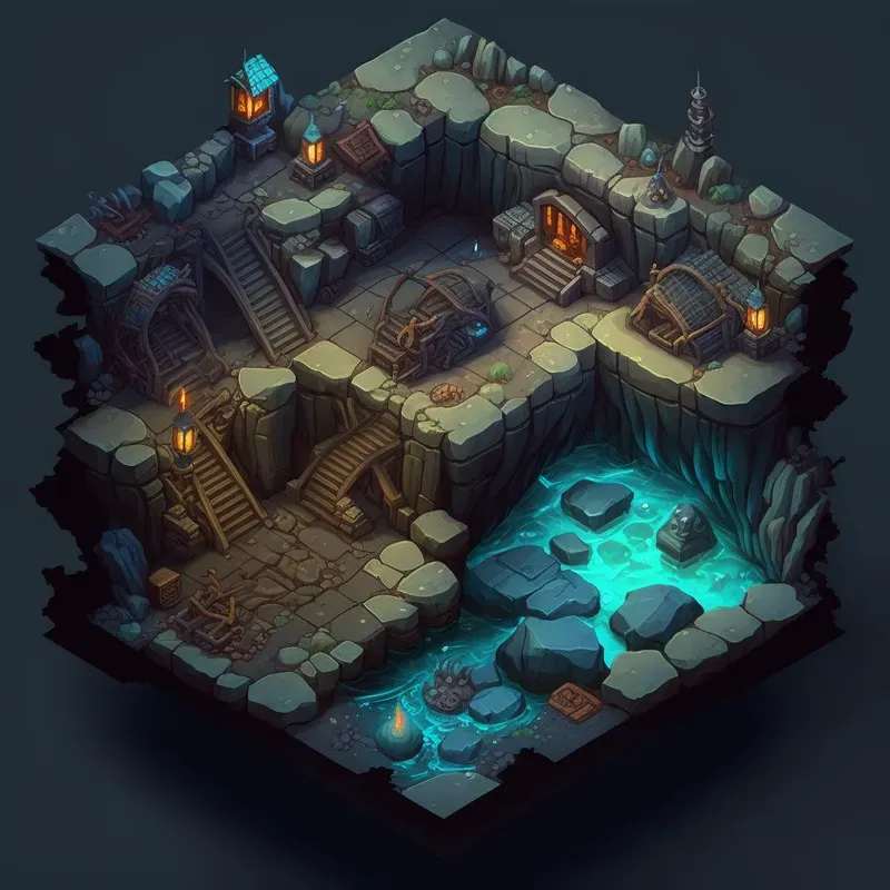 Custom RPG Style Maps Midjourney Prompt | PromptBase