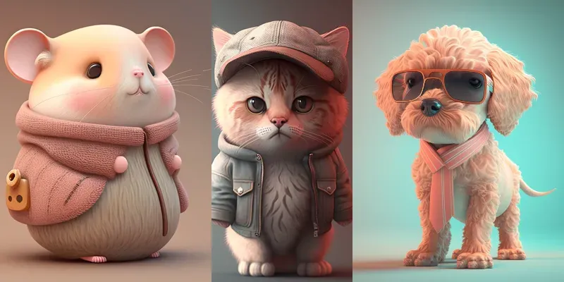 Clay Character 3D Designs Midjourney Prompt | PromptBase