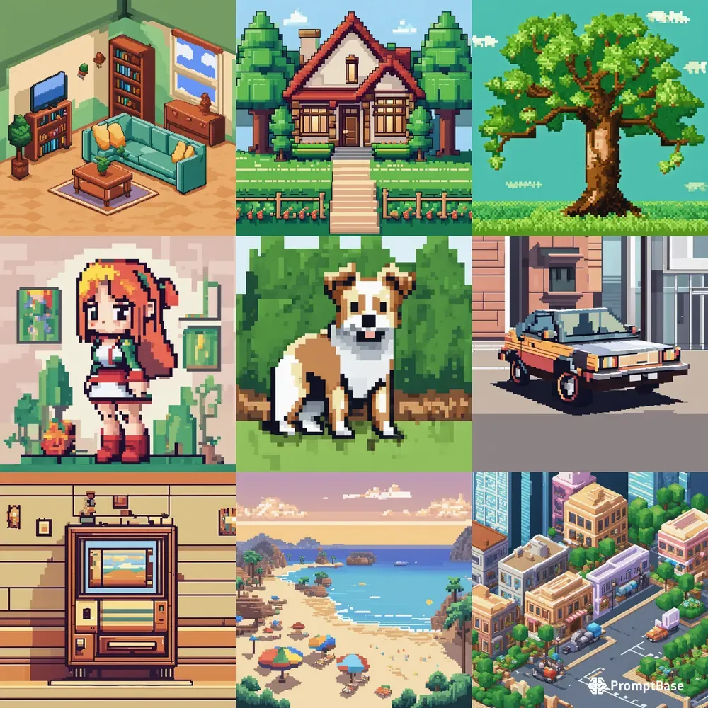 Pixel Art Stable Diffusion Prompt | PromptBase