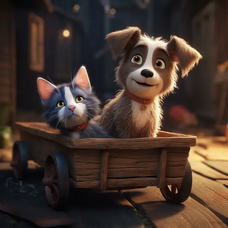 Beautiful Cartoons With Nice Characters Midjourney Prompt | PromptBase