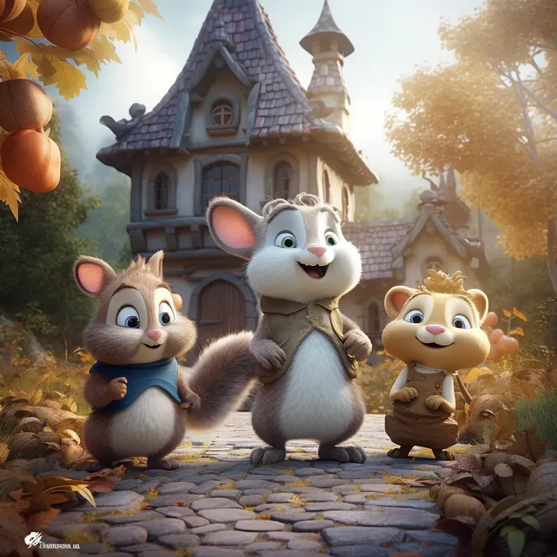 Beautiful Cartoons With Nice Characters Midjourney Prompt | PromptBase