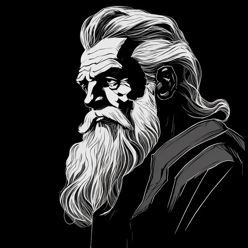 Black And White Noir Style Illustrations Midjourney Prompt | PromptBase