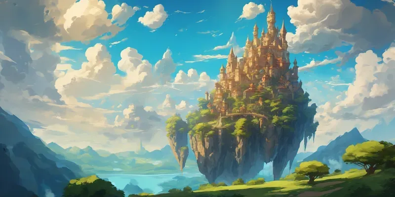 Landscape Game Concept Art Stable Diffusion Prompt | PromptBase