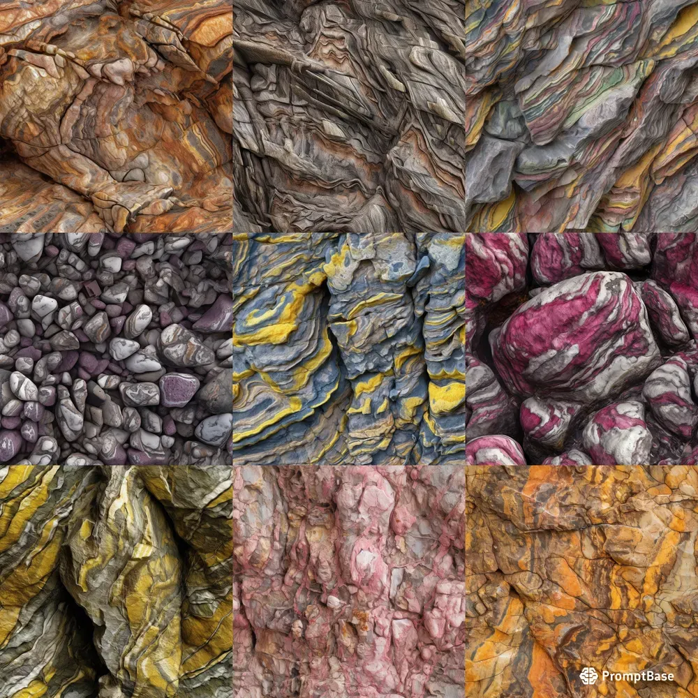 Stonescape Enchanting Seamless Textures Midjourney Prompt | PromptBase