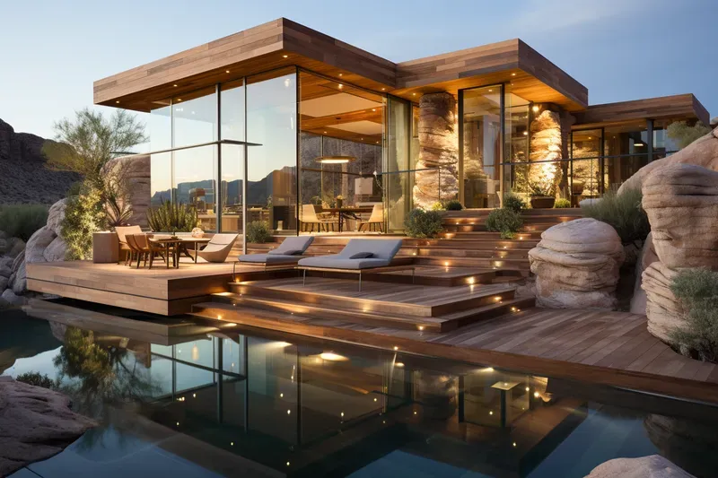 Lifelike Modern Architectural Renders Midjourney Prompt | PromptBase