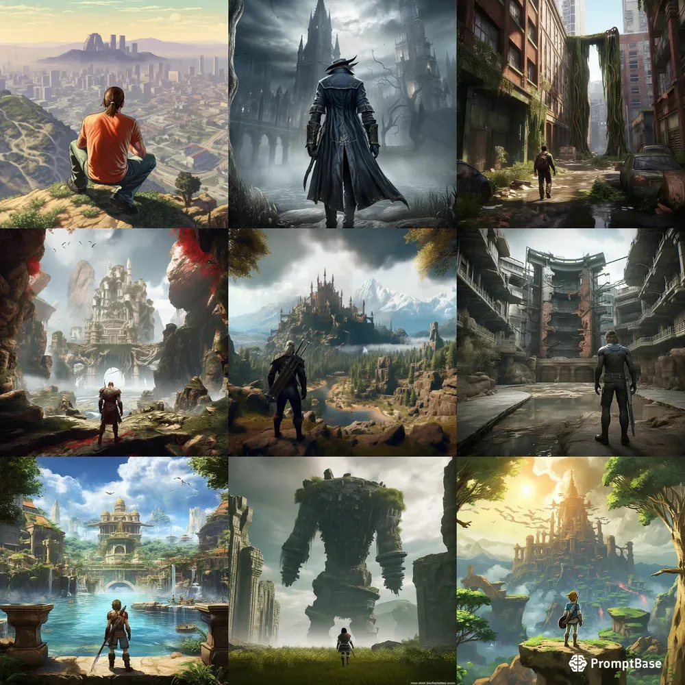 Unreal Engines Marvelscapes Midjourney Prompt | PromptBase