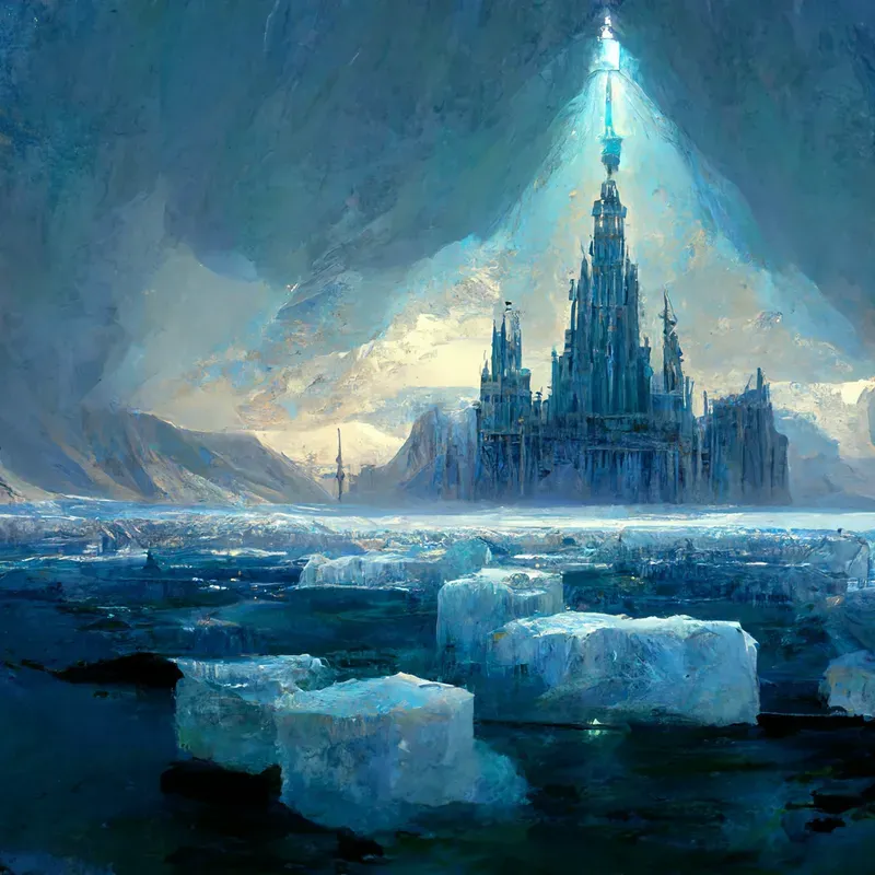 Elemental Fantasy Landscape Wallpapers Midjourney Prompt | PromptBase