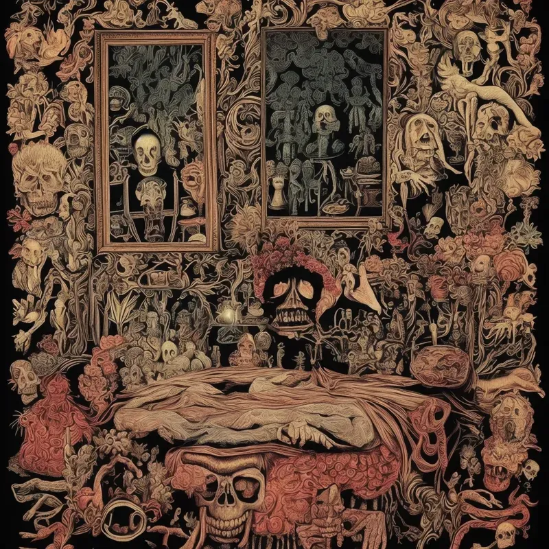 Insanely Detailed Horror Art Stable Diffusion Prompt | PromptBase