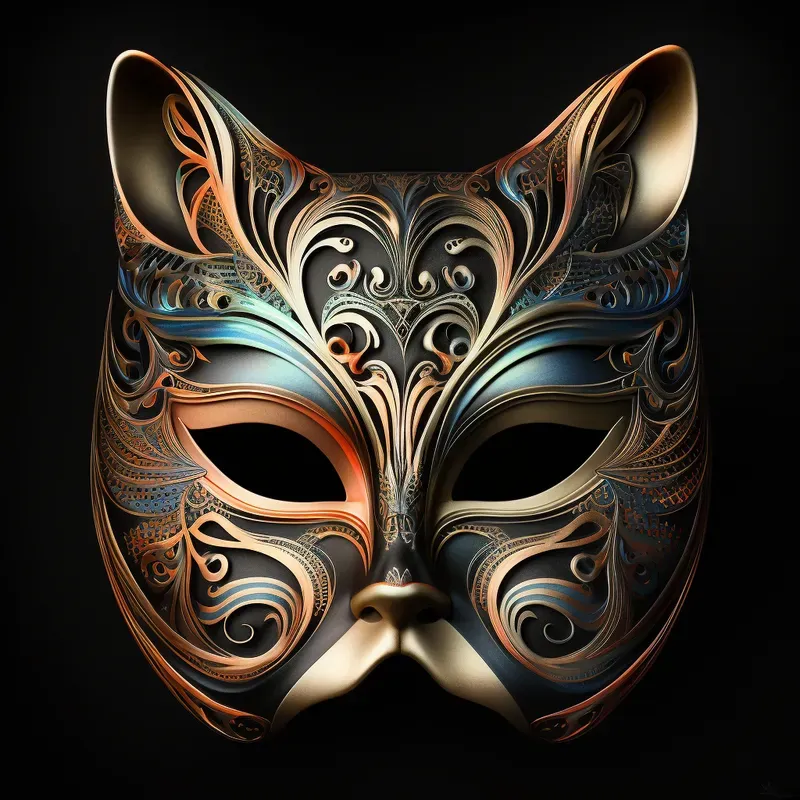Thematic Masquerade Mask Designs Midjourney Prompt | PromptBase