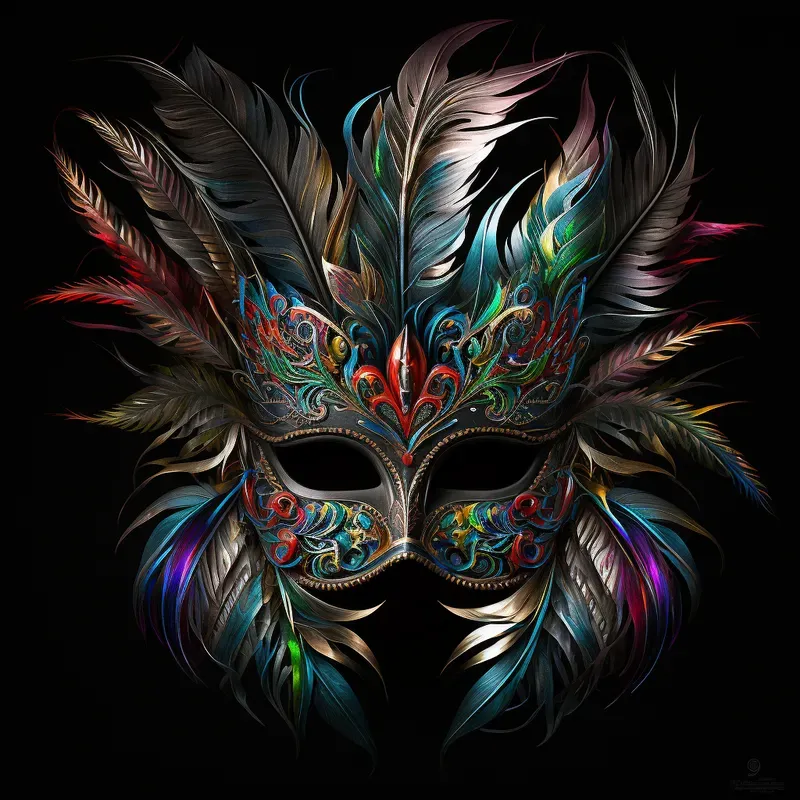 Thematic Masquerade Mask Designs Midjourney Prompt | PromptBase