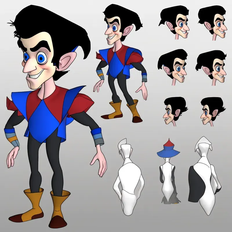 Character Concept Sheets Midjourney Prompt | PromptBase