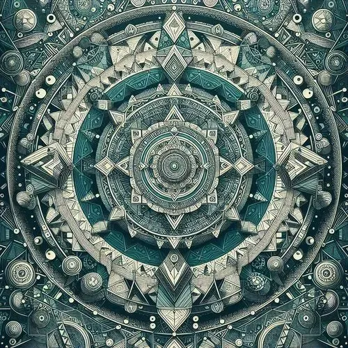Complex Geometry Wallpaper App | PromptBase