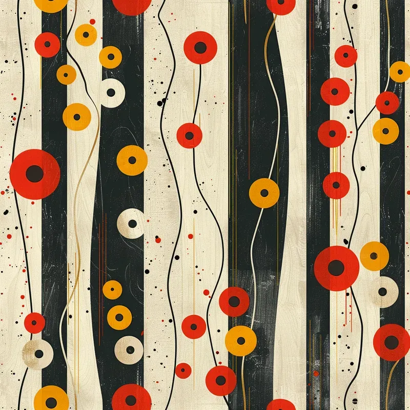 1960s Wallpaper Patterns Midjourney Prompt | PromptBase