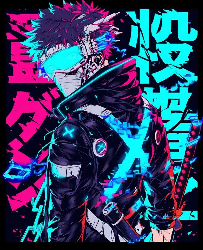 Vivid Anime Style Covers Midjourney Prompt | PromptBase