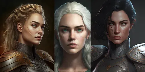 Sci-fi RPG Character Portraits Midjourney Prompt | PromptBase