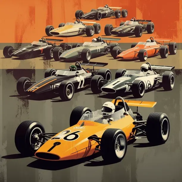 Vintage Car Racing Posters Midjourney Prompt | PromptBase