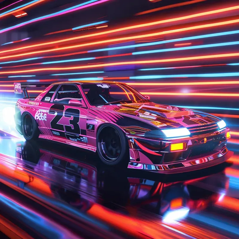 Dynamic Car Wallpapers Midjourney Prompt | PromptBase