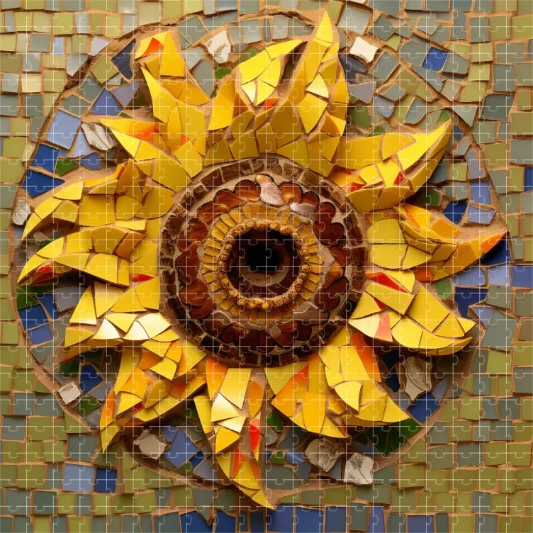 Antoni Gaud Trencadis Mosaic Art Midjourney Prompt | PromptBase