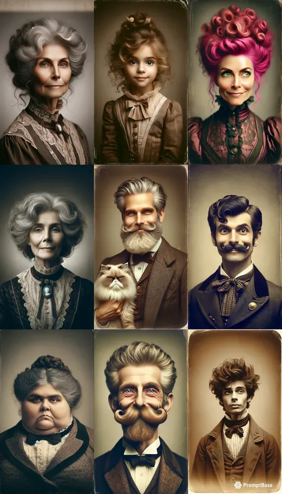 Custom Victorian Portraits DALL·E Prompt | PromptBase