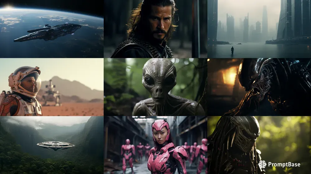 Hyper-realistic Cinematic Scenes Midjourney Prompt | PromptBase
