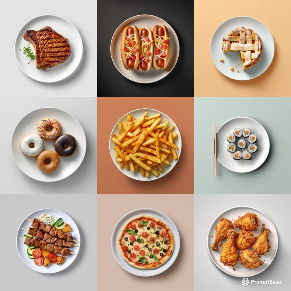 Stunning Food Product Photos Midjourney Prompt | PromptBase