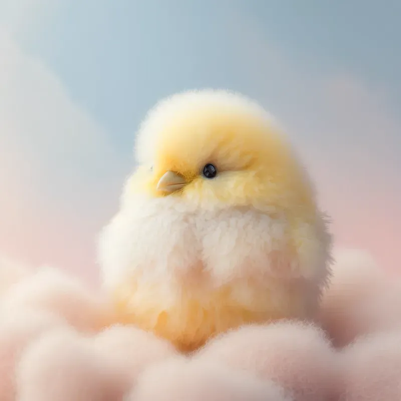 Adorable Fluffy Animals In Candy Clouds Midjourney Prompt | PromptBase