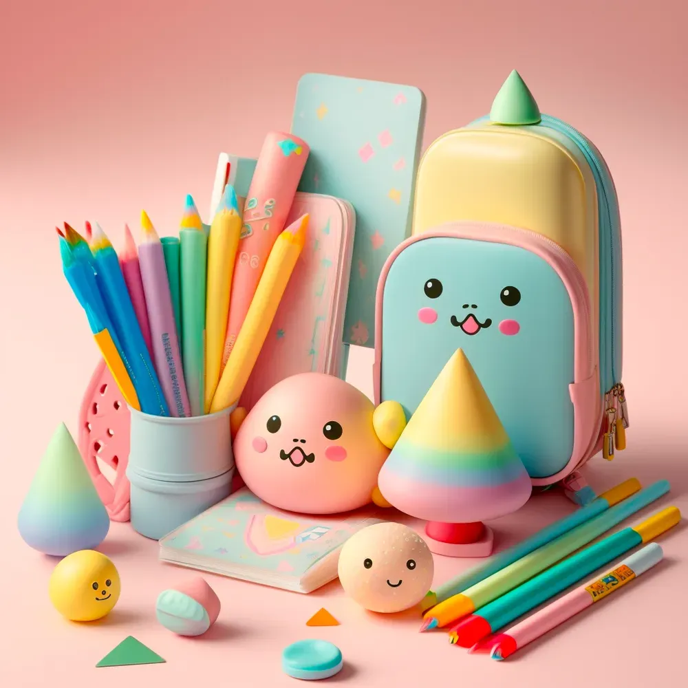 Displays Of Super Cute Kawaii Items Midjourney Prompt | PromptBase