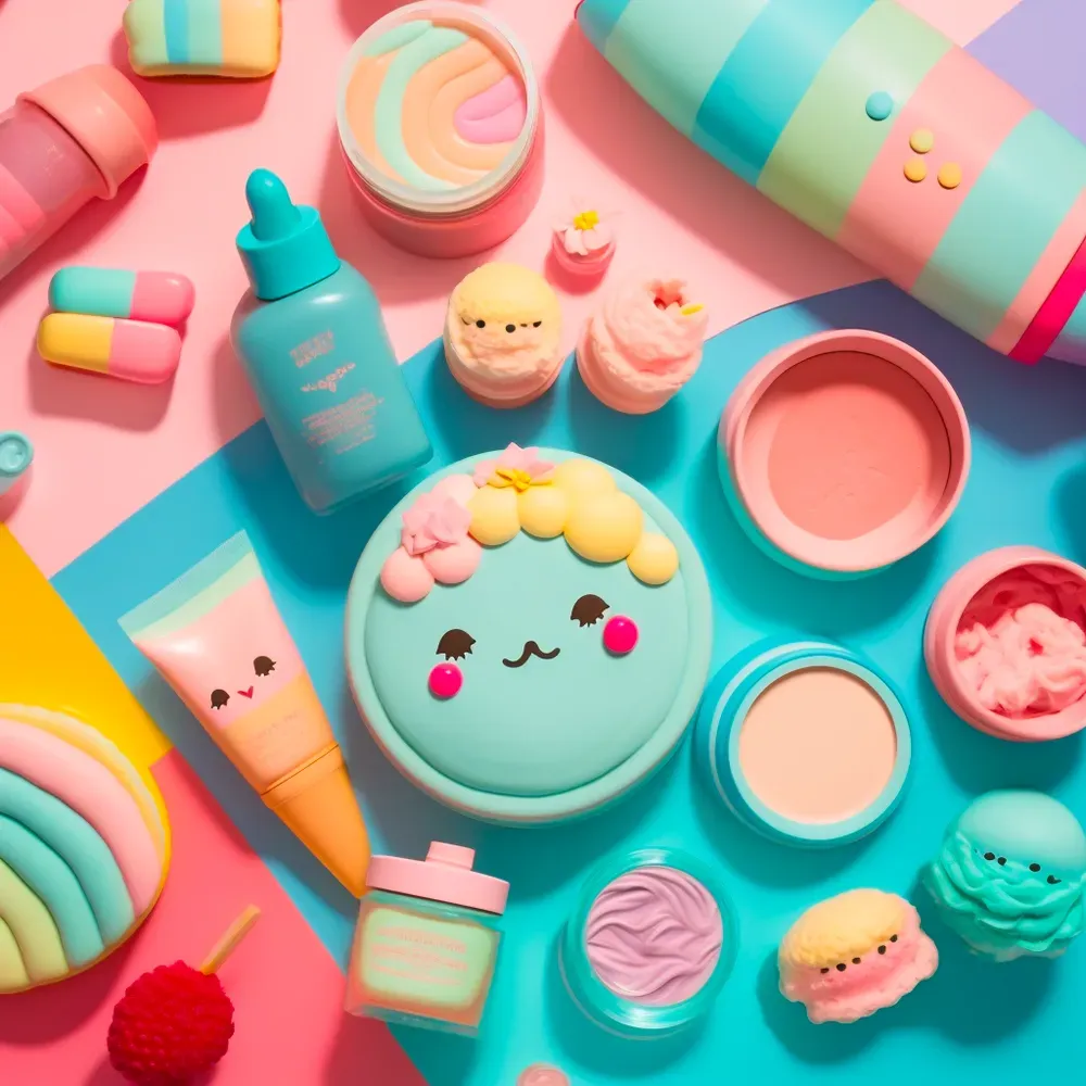 Displays Of Super Cute Kawaii Items Midjourney Prompt | PromptBase