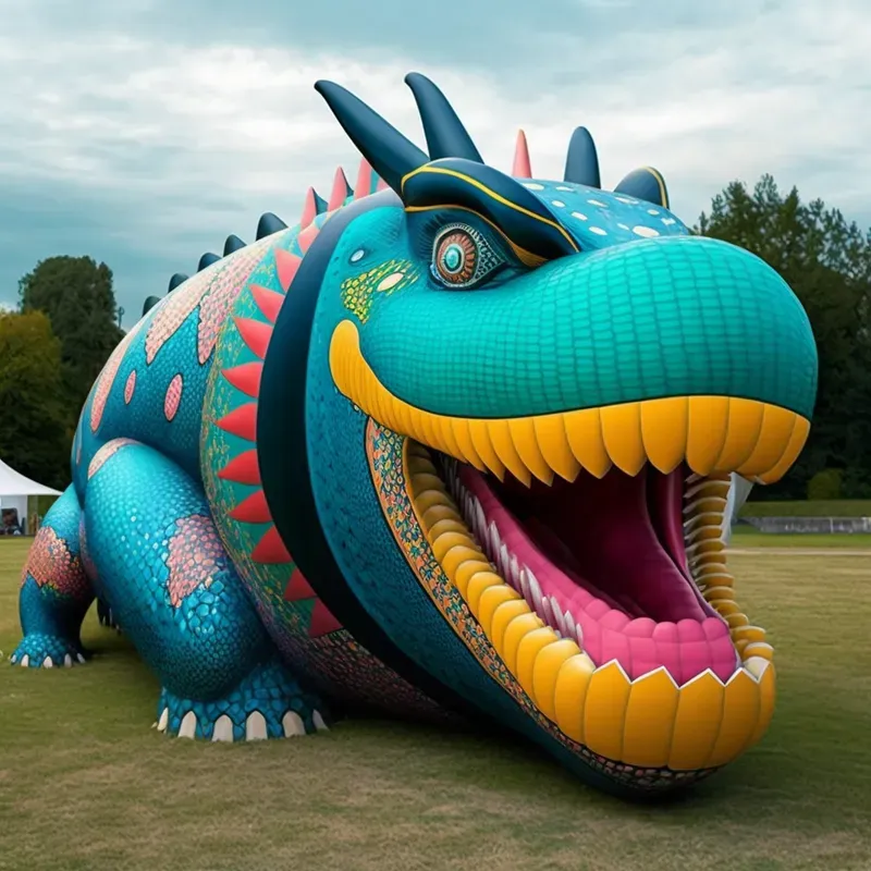 Inflatable Animals With Funny Patterns Midjourney Prompt | PromptBase