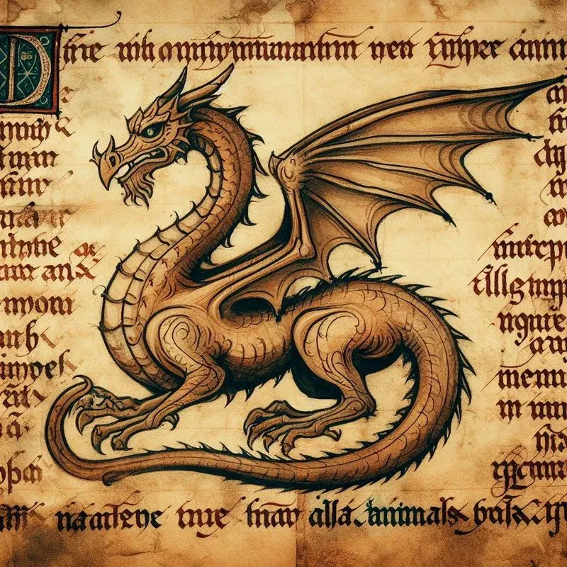 Medieval Animal Drawings DALL·E Prompt | PromptBase