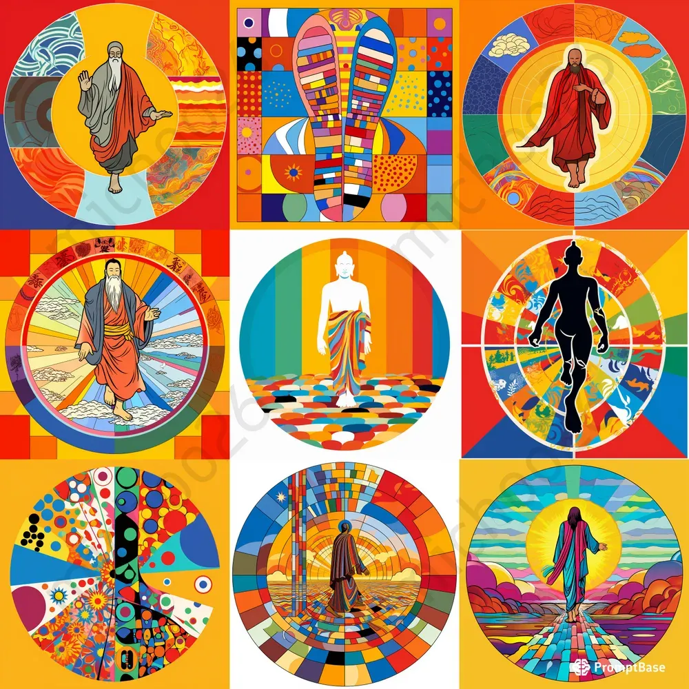 Religious Pop Art Midjourney Prompt | PromptBase