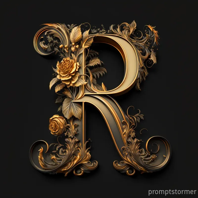 Stylish Letter Designs Midjourney Prompt | PromptBase